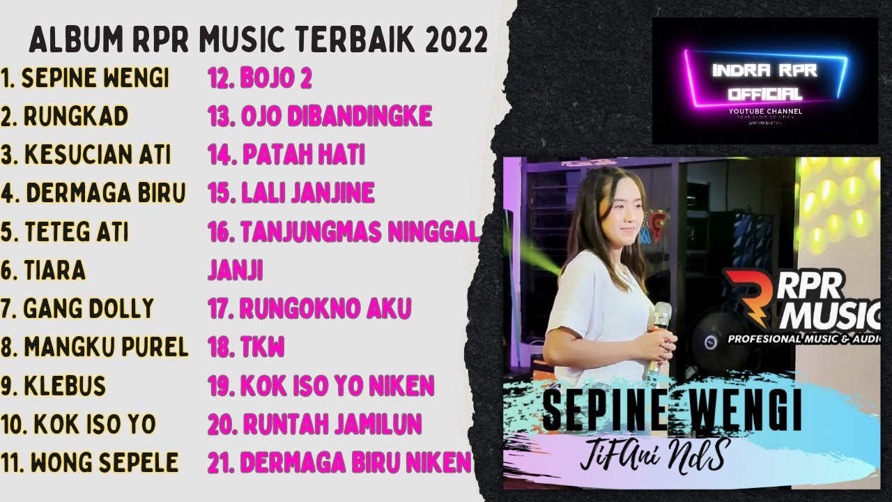 FULL ALBUM RPR MUSIC TERBAIK 2022 - YouTube