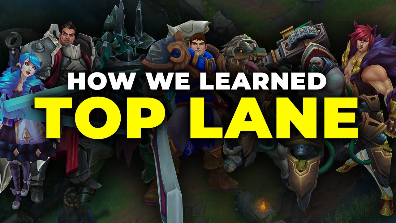 We Spent 4 Months Learning Top Lane | Broken by Concept 205 League of ...