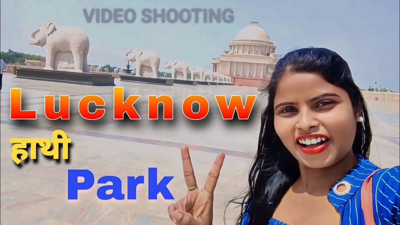 Lucknow Elephant Park Video Shooting & Reels Shooting | Viral Instagram ...