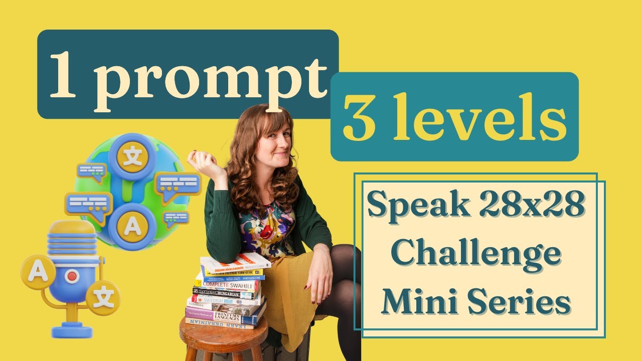 How to Use Language Learning Speaking Prompts (At Any Level) - YouTube