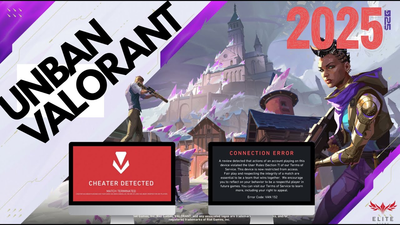 HOW TO GET UNBANNED ON VALORANT 2025 / FIX VAL - VAN 152 - YouTube