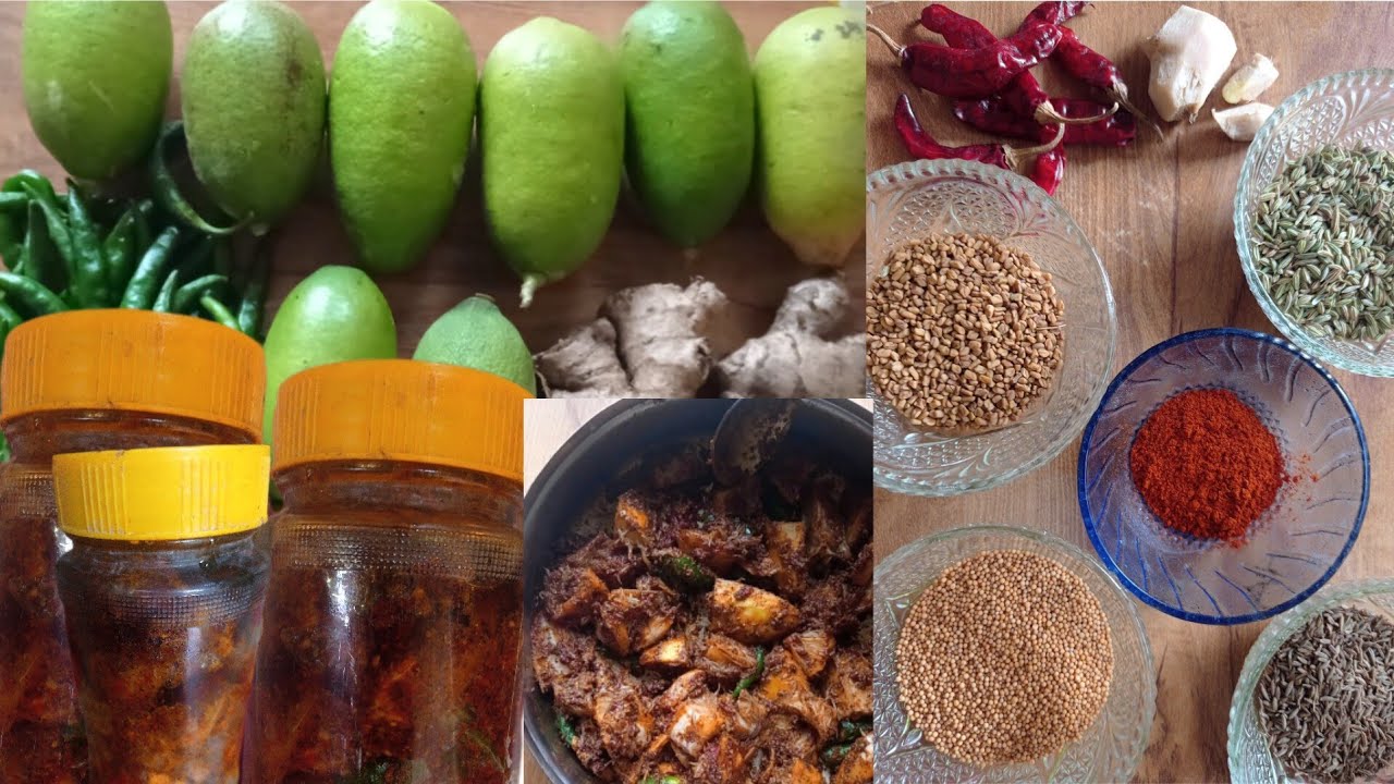 Hem Limu Achar Kebonai🤤/Simple and easy Lemon pickle recipe/Nimbu ka ...