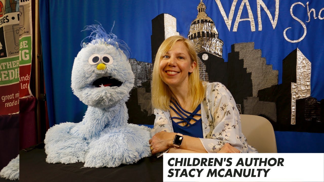 Author Stacy McAnulty shares her life in 1 Min on The Van Show - YouTube
