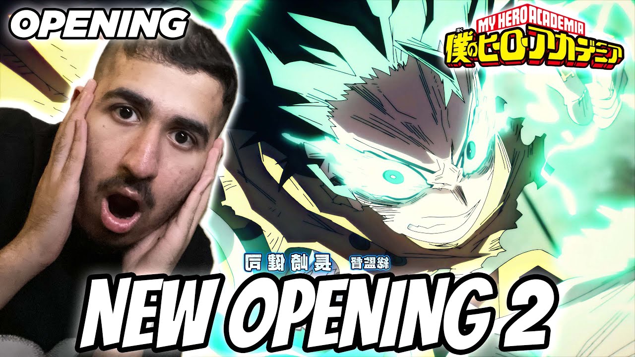 PEAK VISUALS! | MY HERO ACADEMIA SEASON 7 OPENING 2 REACTION - YouTube