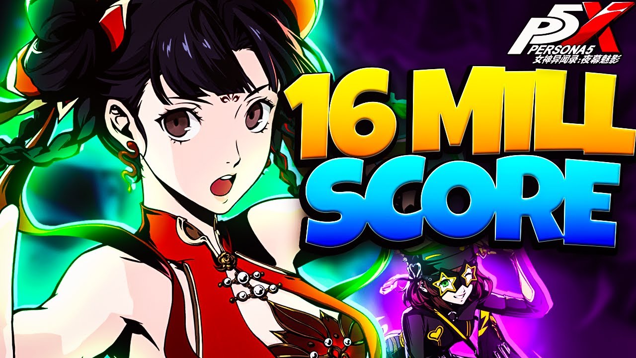 I SCORED 16 MILLION POINTS WITH A2 RIN! | PERSONA 5: THE PHANTOM X ...
