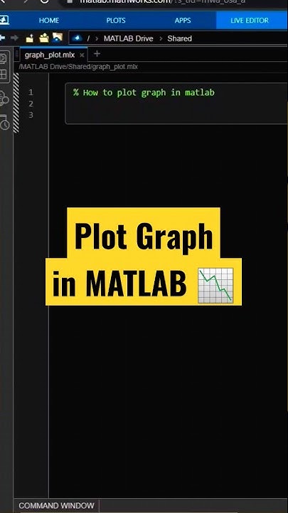 Plot Graph In MATLAB #youtubeshorts #shorts #matlab #tips - YouTube
