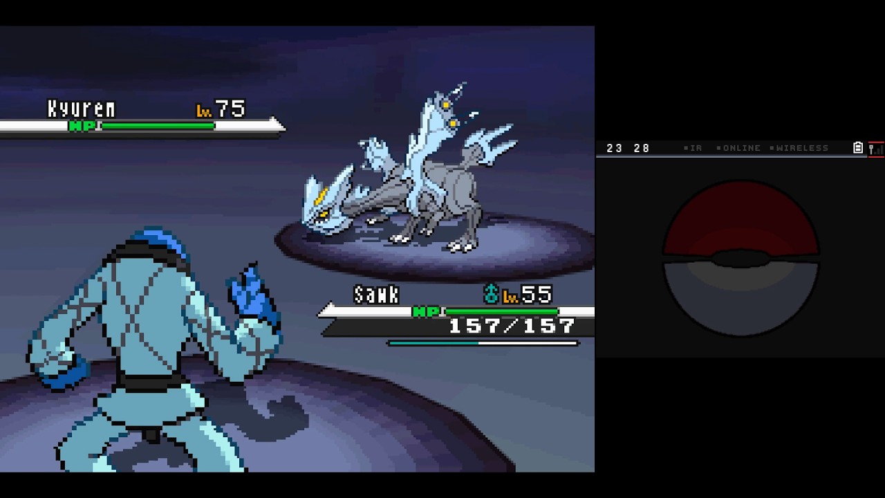 Pokémon White [Part 54: Legend of the Giant Chasm... Kyurem Encounter ...