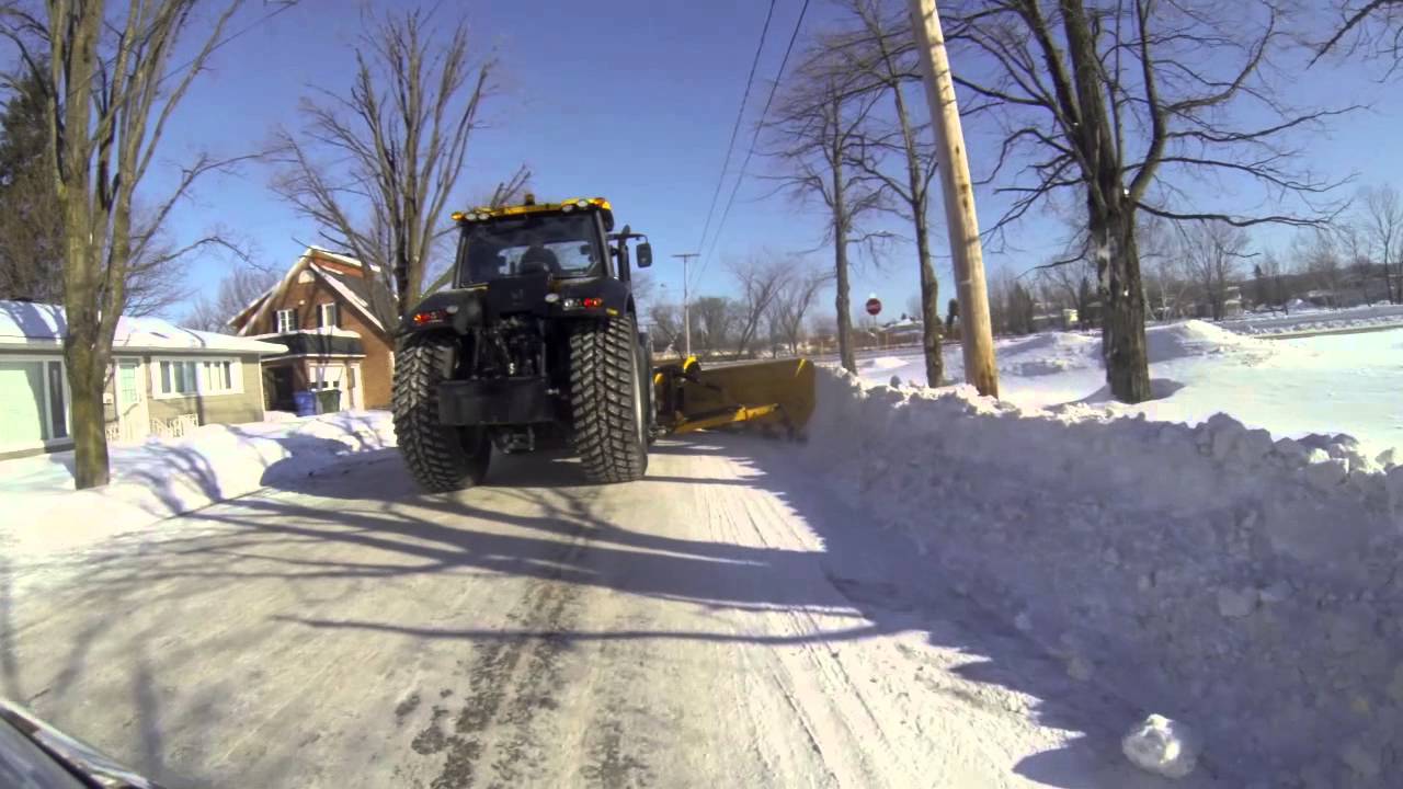 Cotech GHS42 - AC36 Gratte à neige municipale/Heavy duty City snow plow ...