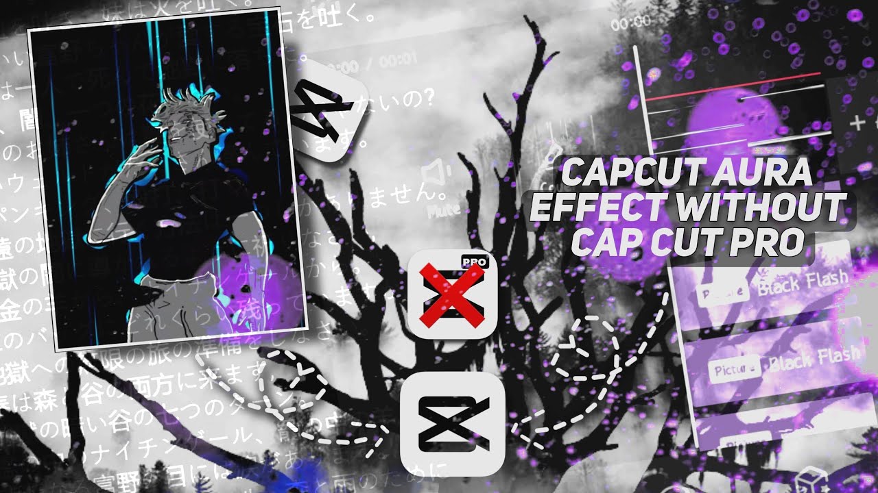 How To Make aura Effects ][ Without Cap Cut Pro Capcut Edit Tutorial ][ Capcut Manga Edit - YouTube