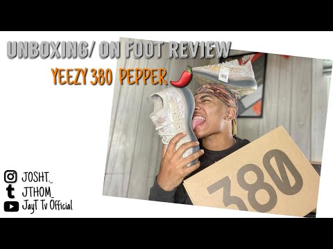 Adidas YEEZY 380 “Pepper” UNBOXING + ON FOOT