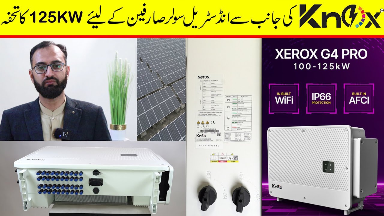 KNOX Xerox G4 Pro 125kW On Grid Inverter | Best Choice for Industrial ...