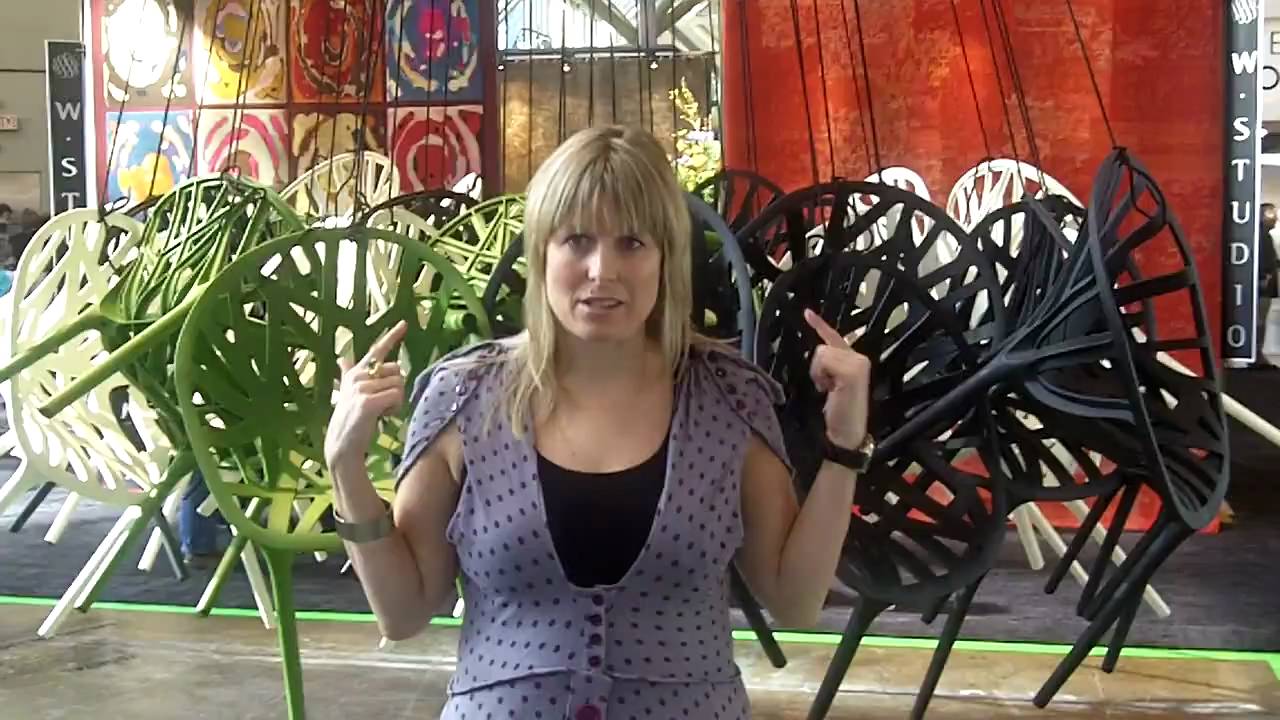 Bruno Billio vitras vegetal chair installation - YouTube