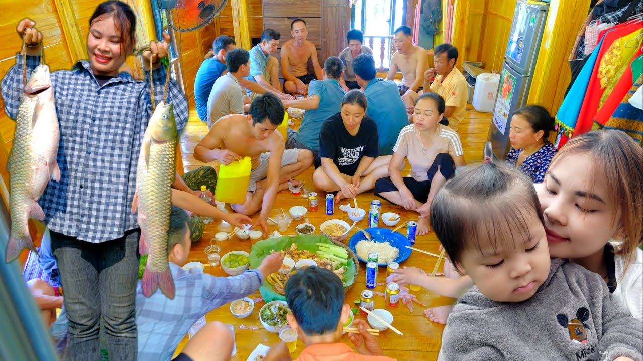 Organize a family reunion dinner, send money to help build the family ...