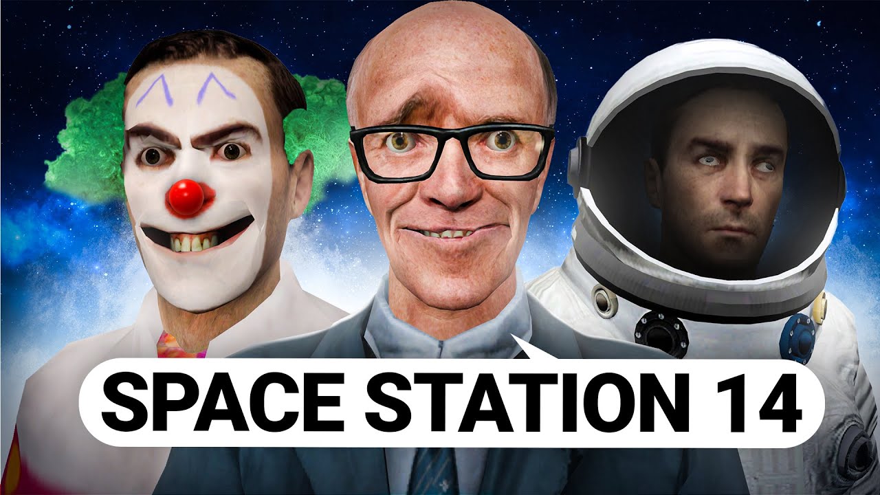 ПОСТРОИЛ ОГРОМНУЮ КОСМИЧЕСКУЮ СТАНЦИЮ! ОТЫГРАЛ SPACE STATION 14 В Garry ...