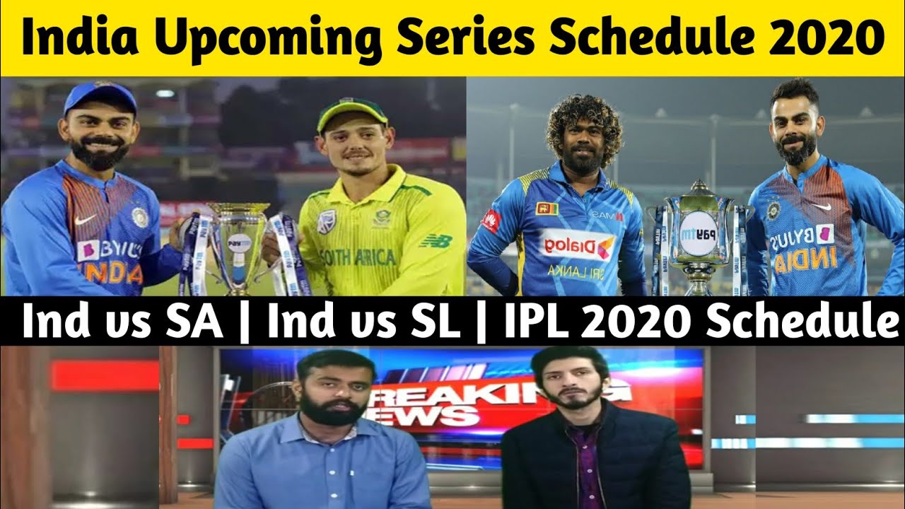 Big Update! India Upcoming Series Schedule Ind Vs SL in July, Ind Vs SA ...