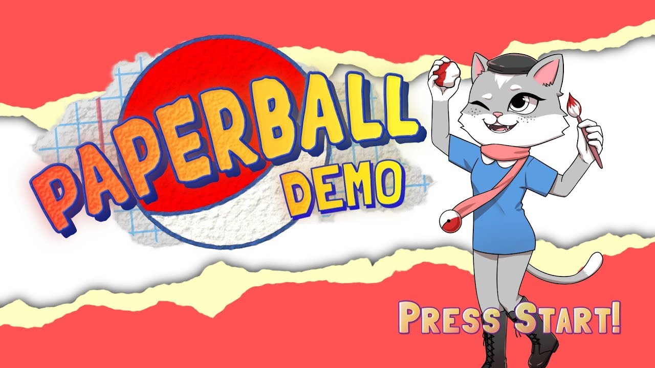 Paperball (Demo) ★ GamePlay ★ Ultra Settings - YouTube