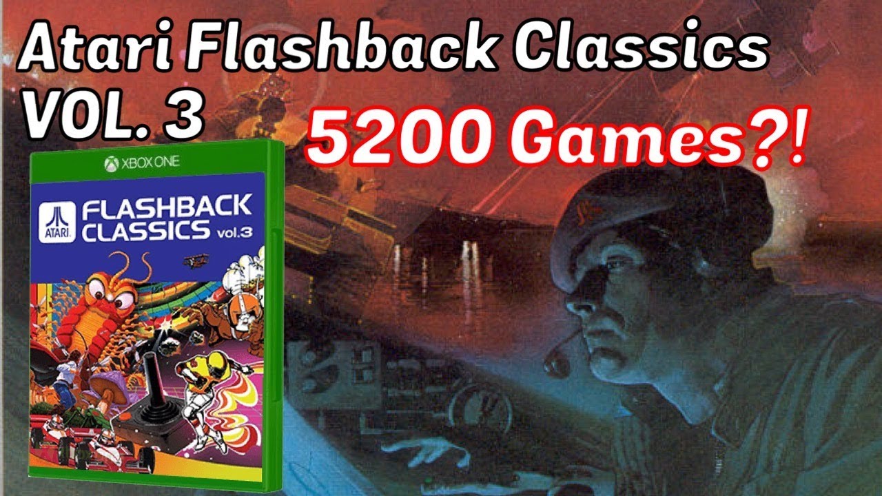 Atari Flashback Classics VOL. 3, 5200 GAMES? Xbox One, Gameplay & Review - Emceemur - YouTube