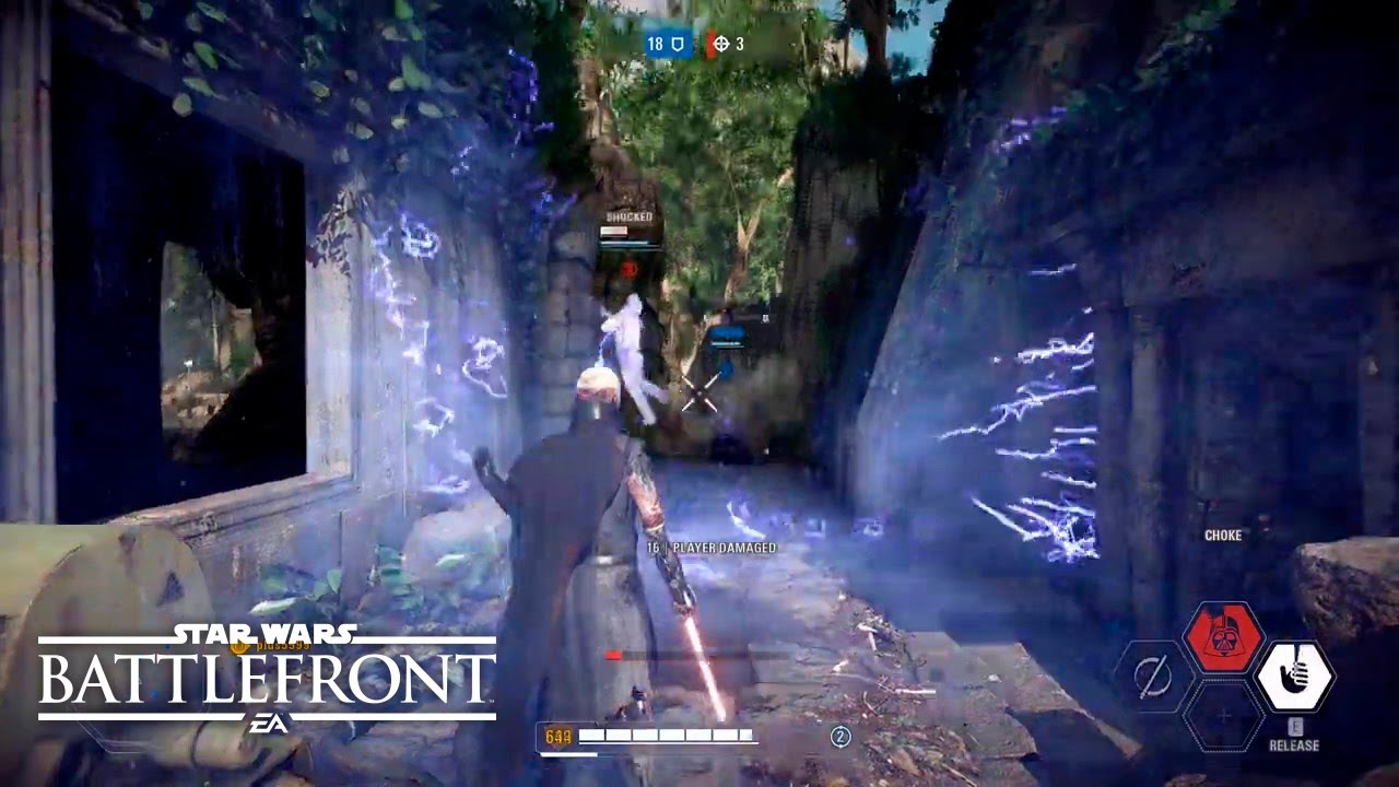 Star Wars Battlefront 2 - Darth Vader gameplay - YouTube