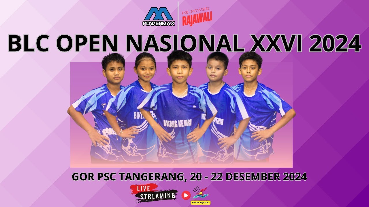 🔴 LIVE | BLC OPEN NASIONAL XXVI 2024 - YouTube