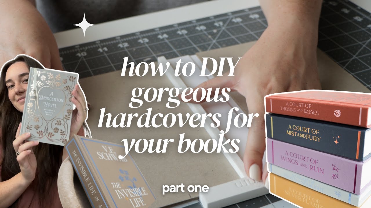 Part 1: How To Turn Books Into Custom Hardcovers | Rebinding Tutorial ...