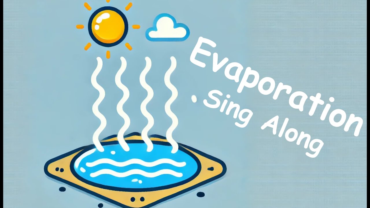 Evaporation Song for Kids | Learn How Water Changes to Gas! - YouTube
