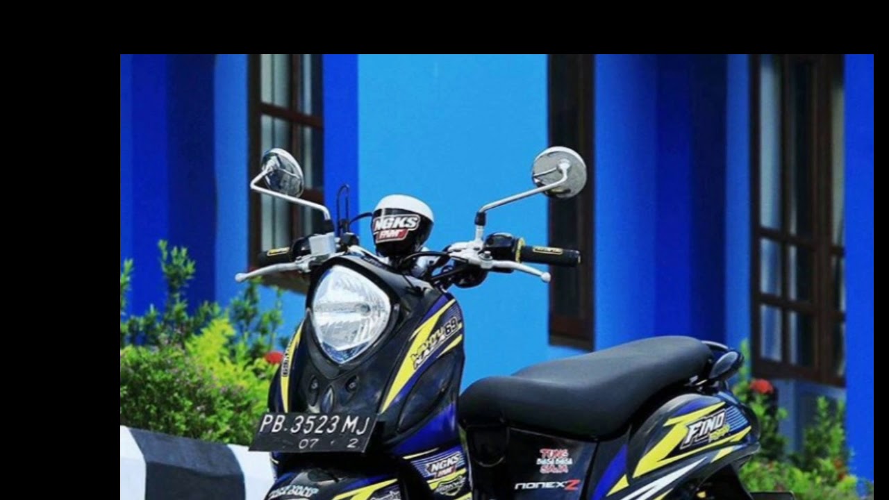 Kumpulan modifikasi fino 125 standar - YouTube