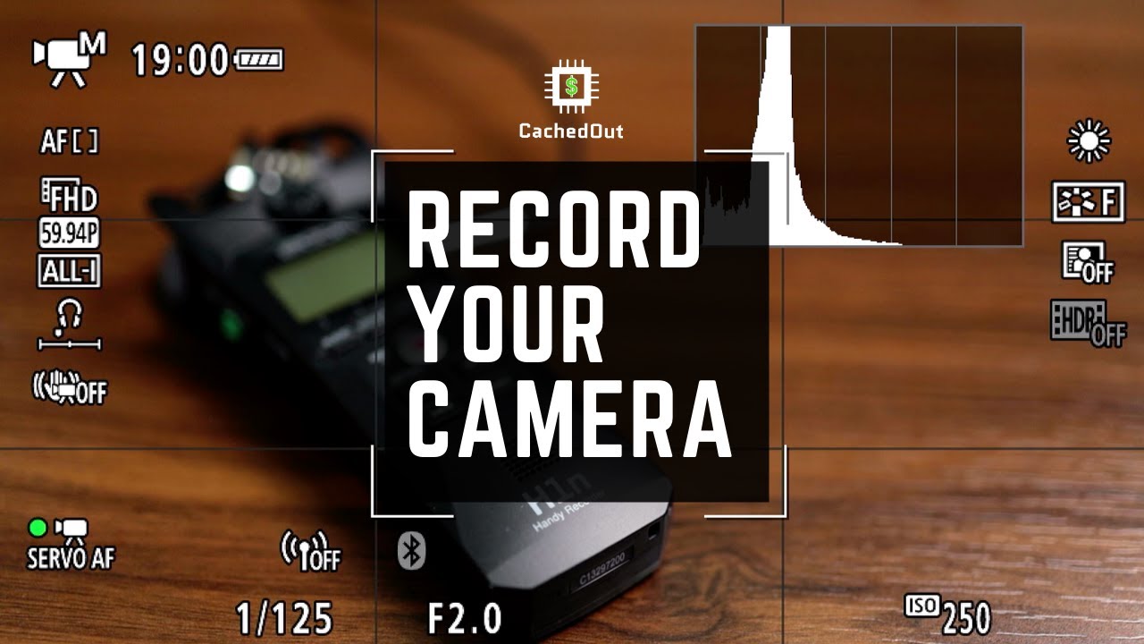 How to Record Canon EOS R EVF - YouTube
