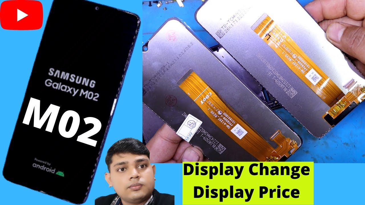 Samsung M02 Display Change || Samsung M02 Display Price || Samsung A02 ...