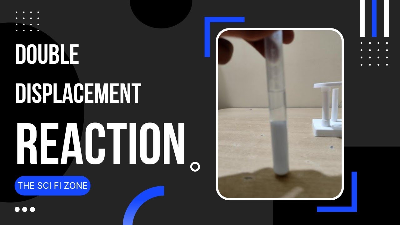 class 10th double displacement reaction Barium Chloride + Sodium Sulfate reaction - YouTube