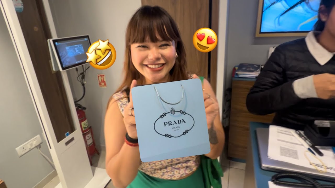 I Got My First PRADA 😍 - YouTube