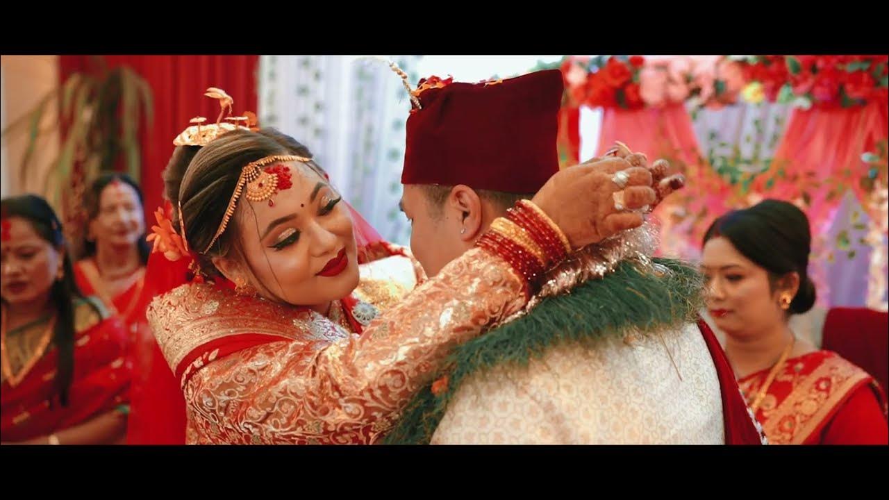 Best Cinematic Nepali Wedding Highlight |ANIT WEDS SANYUKTA | Capture Nepal 2023 - YouTube