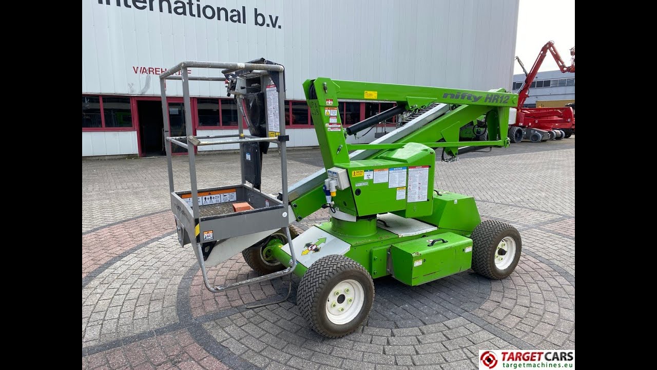 782151 NIFTYLIFT HR12NDE MK1C NIFTY ARTICULATED BI-FUEL HYBRID BOOM ...