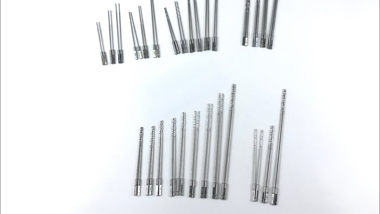 AO drill bits, surgical drill bits, orthopedic drill bits - YouTube