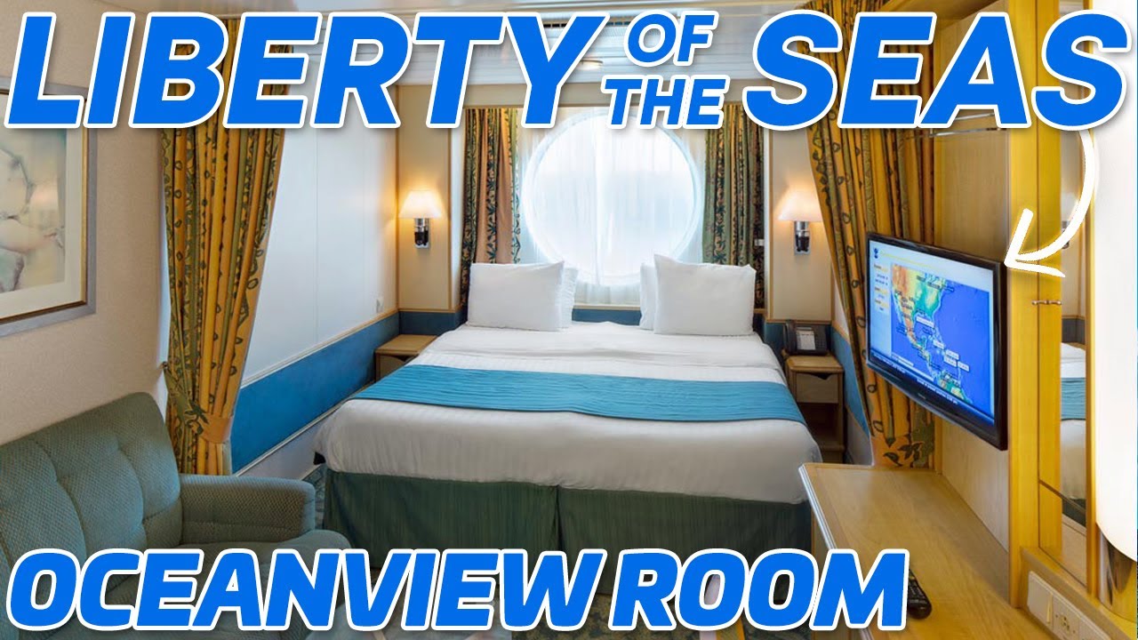 Liberty of the Seas Oceanview Cabin Tour & Review! - YouTube