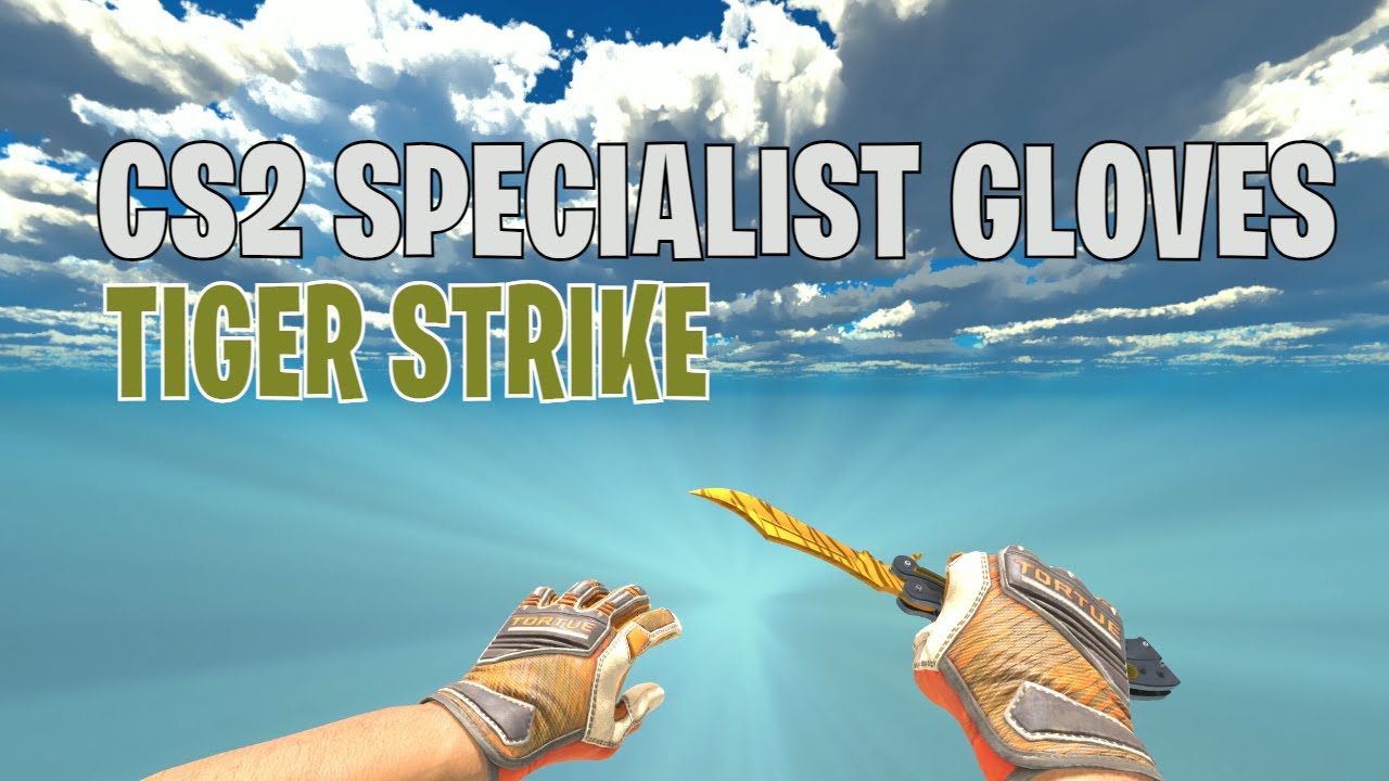 Specialist Gloves Tiger Strike Field-Tested | CS2 Skin Showcase #653 ...
