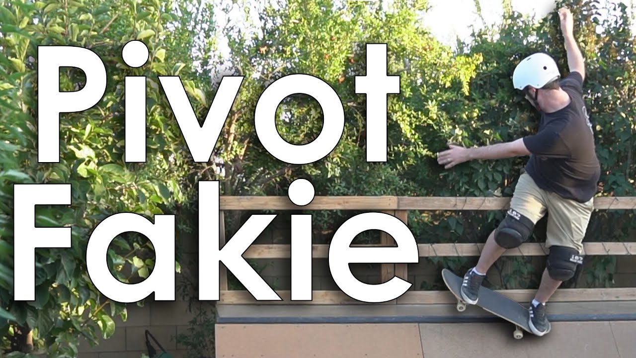 How to Pivot Fakie (Mayday) - Advanced Mini Ramp Skate Tutorials - YouTube