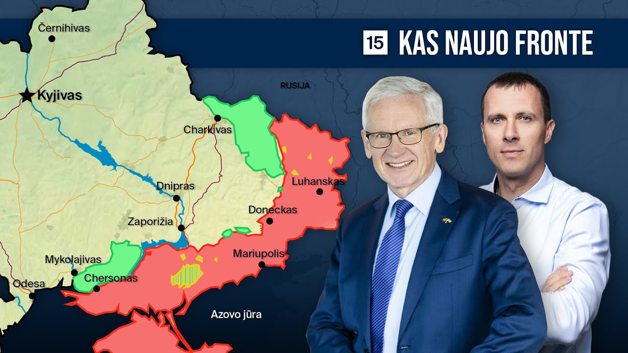 Kas naujo fronte: Ukraina gali veržtis dviem kryptim – G.Bagdonas ...