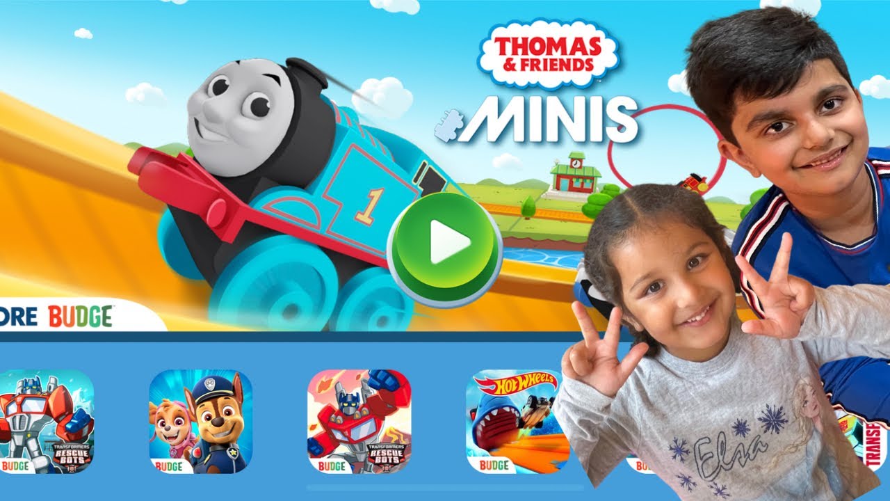 Thomas and friends MINI game! Build Thomas tracks NEW iPad game - YouTube
