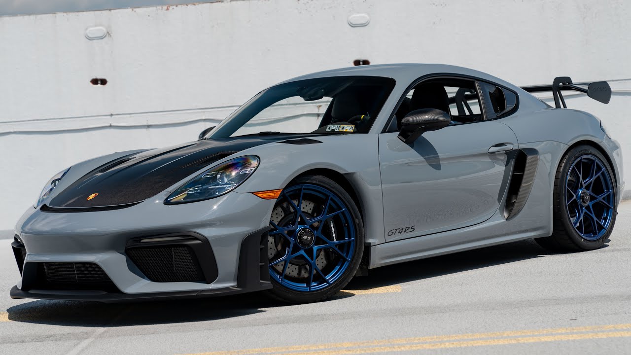 2023 Porsche Cayman GT4 RS | Arctic Grey over Black | 86 Miles | UDrive ...
