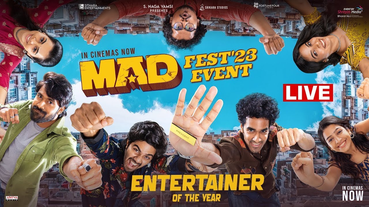 MAD Movie Blockbuster Celebrations LIVE | Kalyan Shankar | Naga Vamsi ...