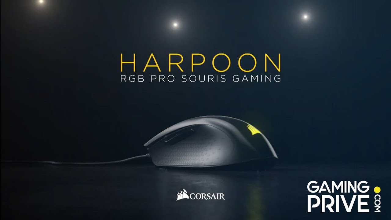 Corsair - Harpoon RGB Pro - YouTube