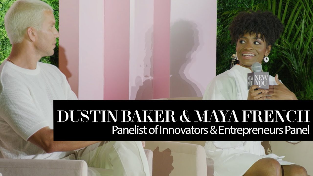 Maya French and Dustin Baker on Innovators & Entrepreneurs Panel at the ...