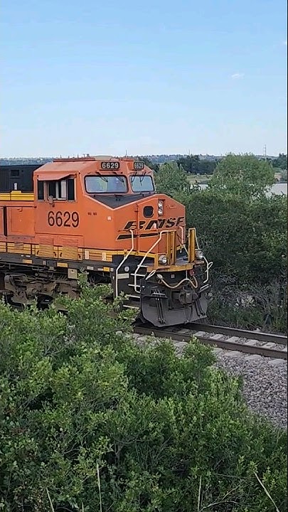 BNSF 6629 DPU - YouTube