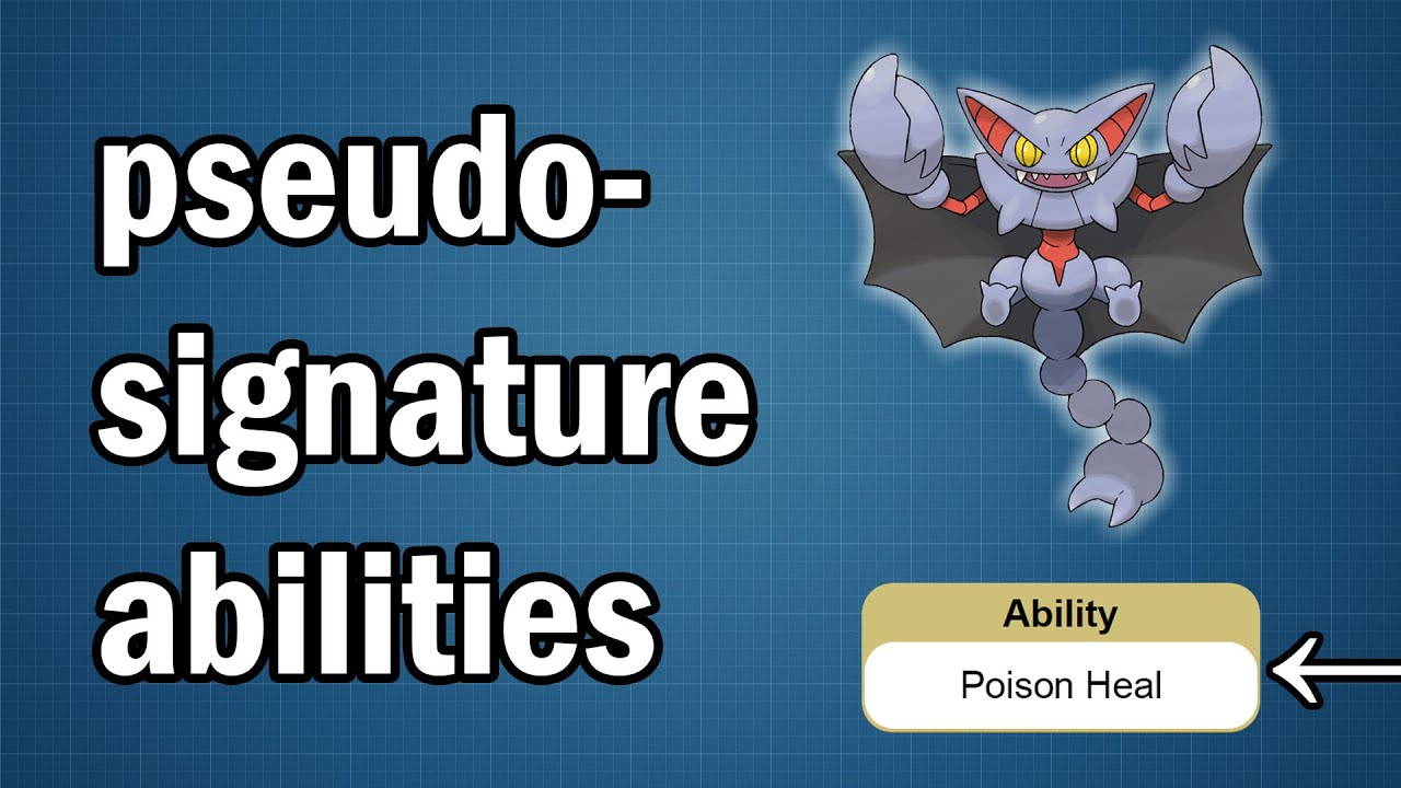 Pokémon With Pseudo-Signature Abilities - YouTube