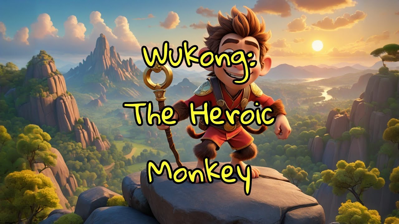 Wukong The Heroic Monkey //Fun and Educational Story for Kids// - YouTube