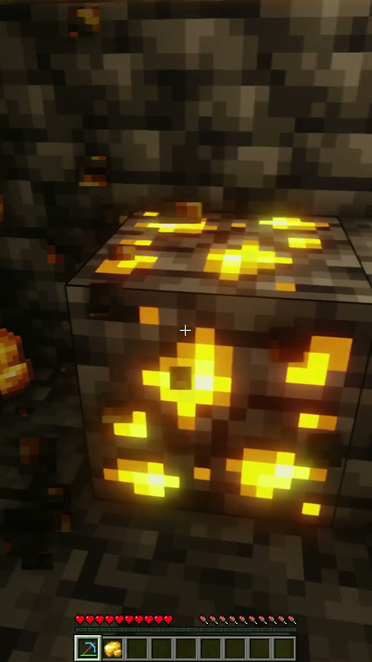 Minecraft's rarest block - YouTube