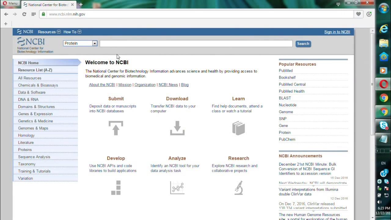 Get the FASTA sequence from NCBI - YouTube