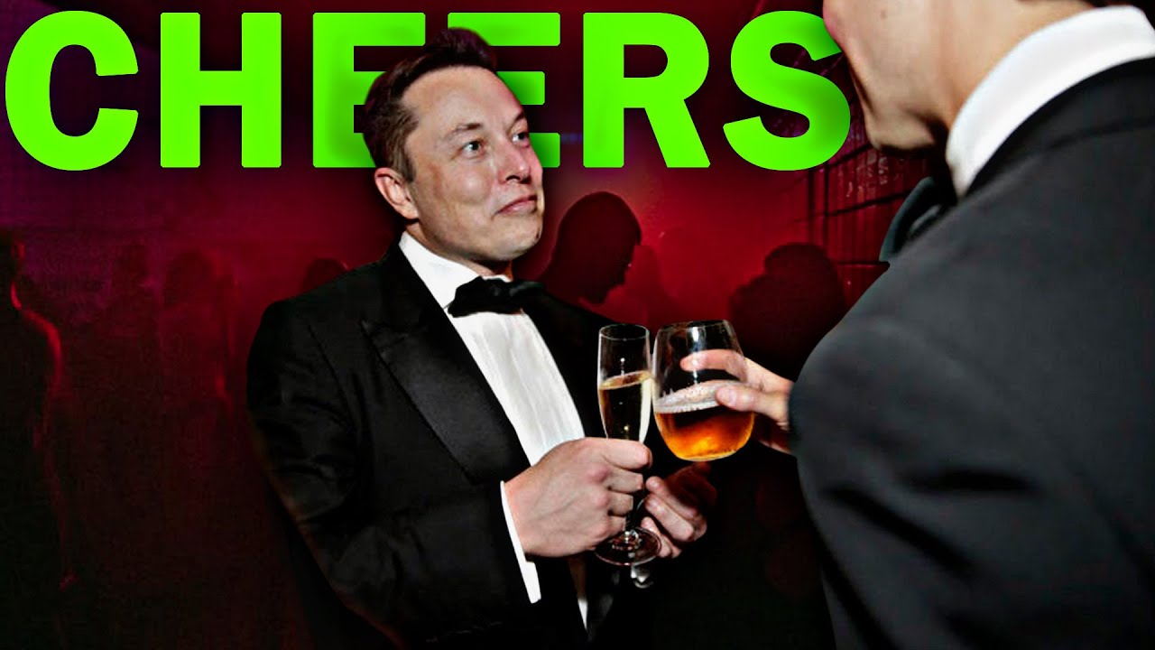 Elon Musk Drunk On GigaFactory Roof! - YouTube