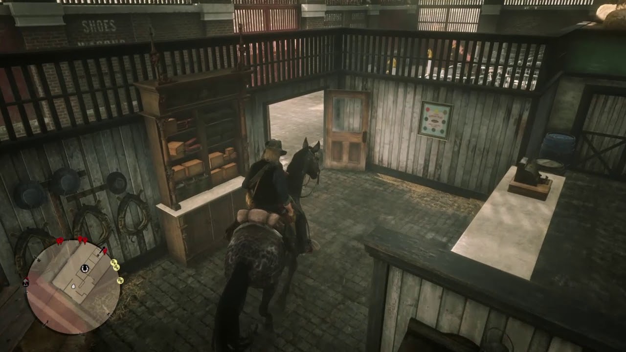 Red Dead Redemption 2 - Wrong door Sir - YouTube