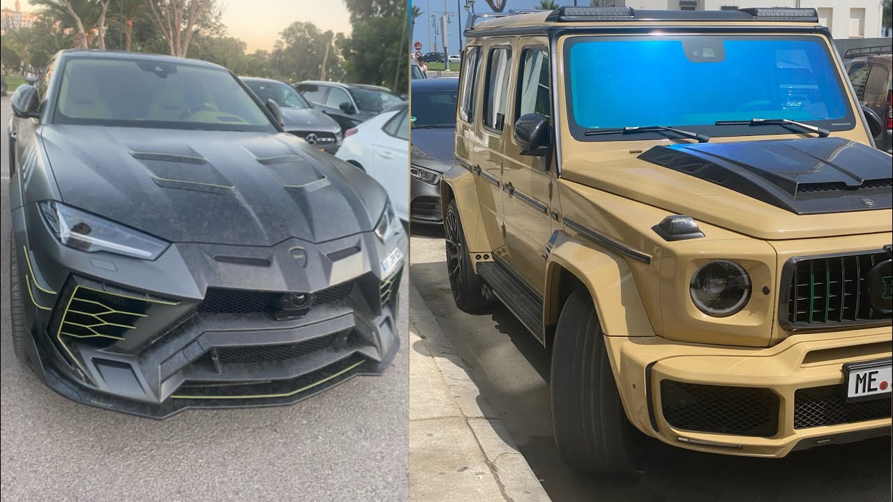 Luxury Cars of morocco tanger السيارات الفاخرة طنجة المغرب - YouTube